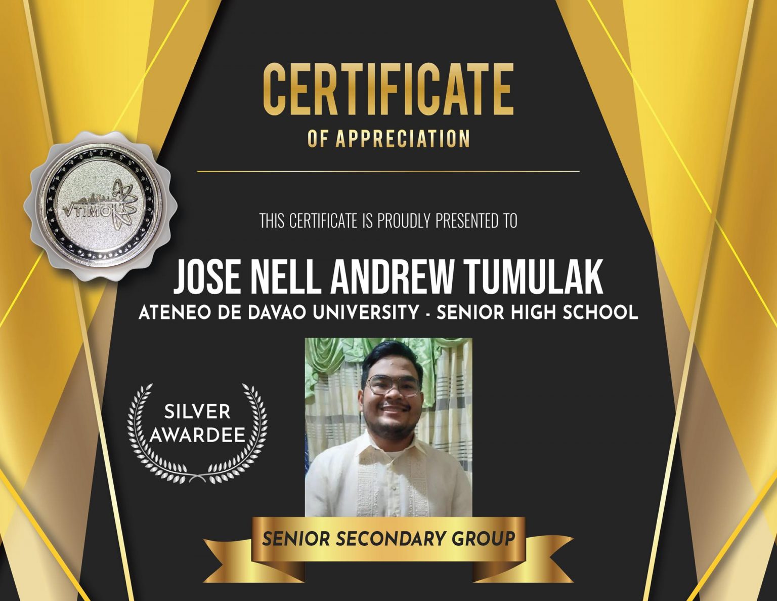 Winners in the 2020 Thailand International Mathematical Olympiad (TIMO ...